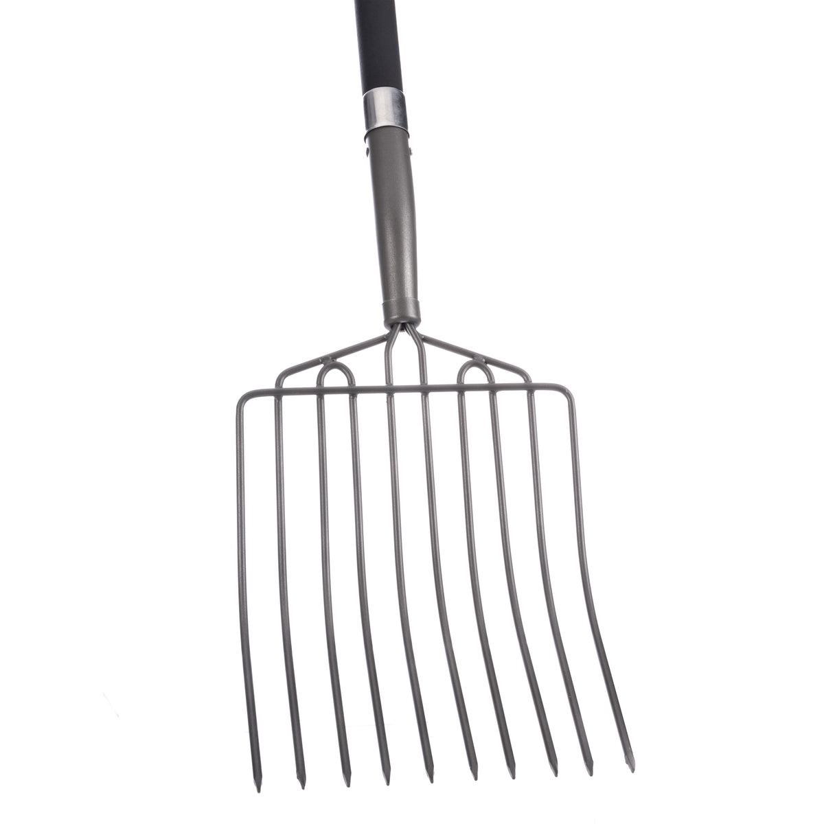 10 Tine Manure Fork Fiberglass Long Handle – Radius Garden